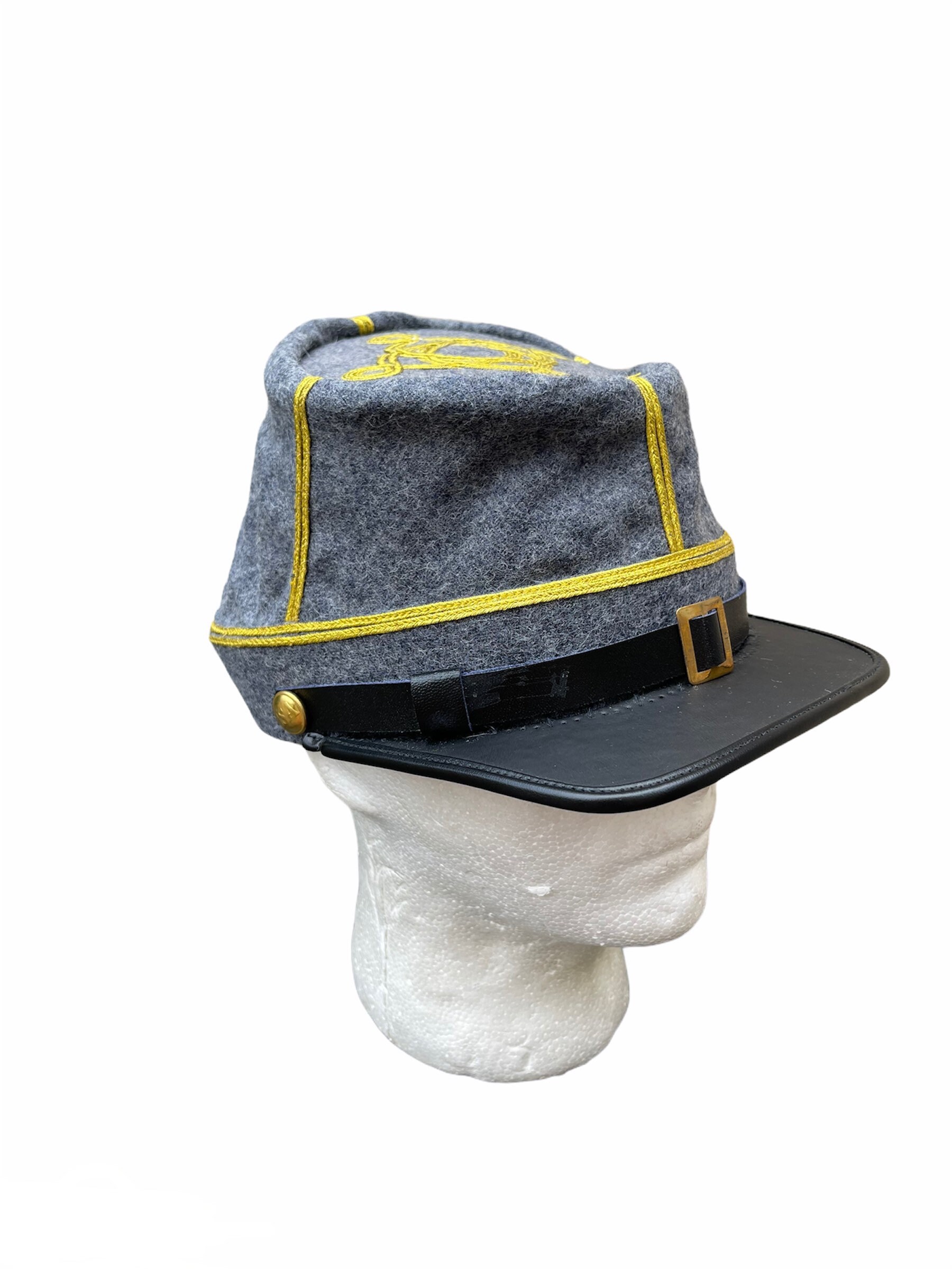U.S Union Civil War CS Captains Kepi Hat - Etsy UK