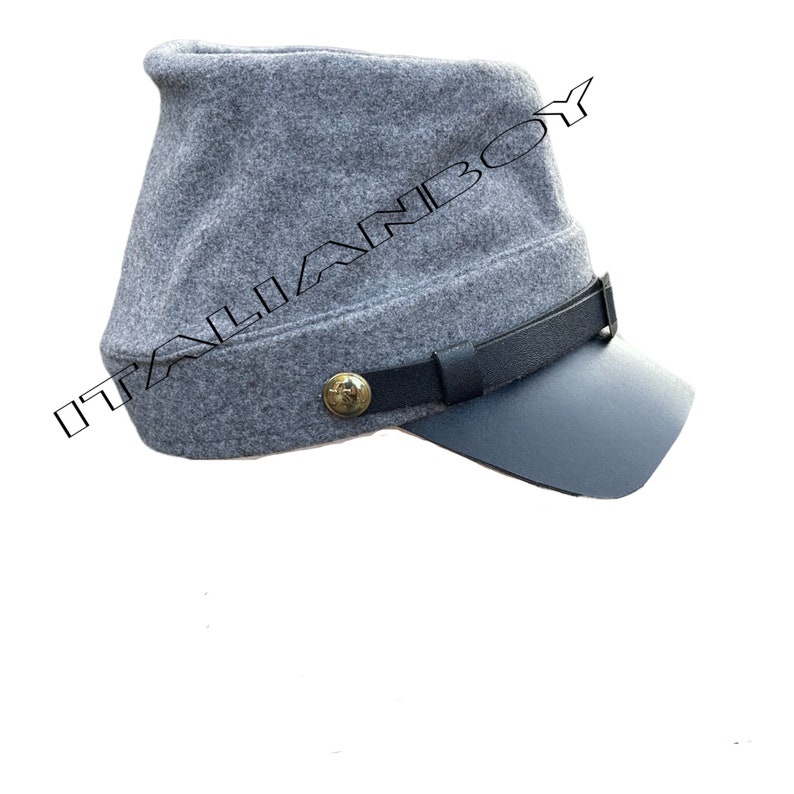 American Civil War Enlisted Confederate Grey Kepi Hat - Etsy