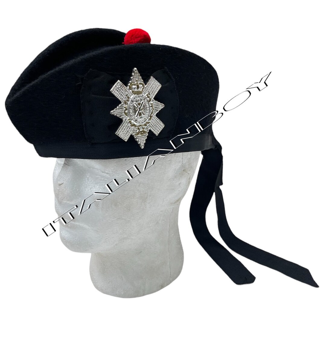 Scottish Black Watch Glengarry Size: 57 - Etsy