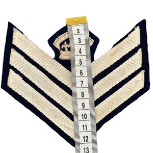 British Army 3 Bar Chevron With Crown Lnce Corporal Patch - Etsy