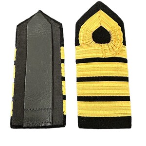 Navy Chief Officer Merchant Hard Shoulder Board Pair - Etsy