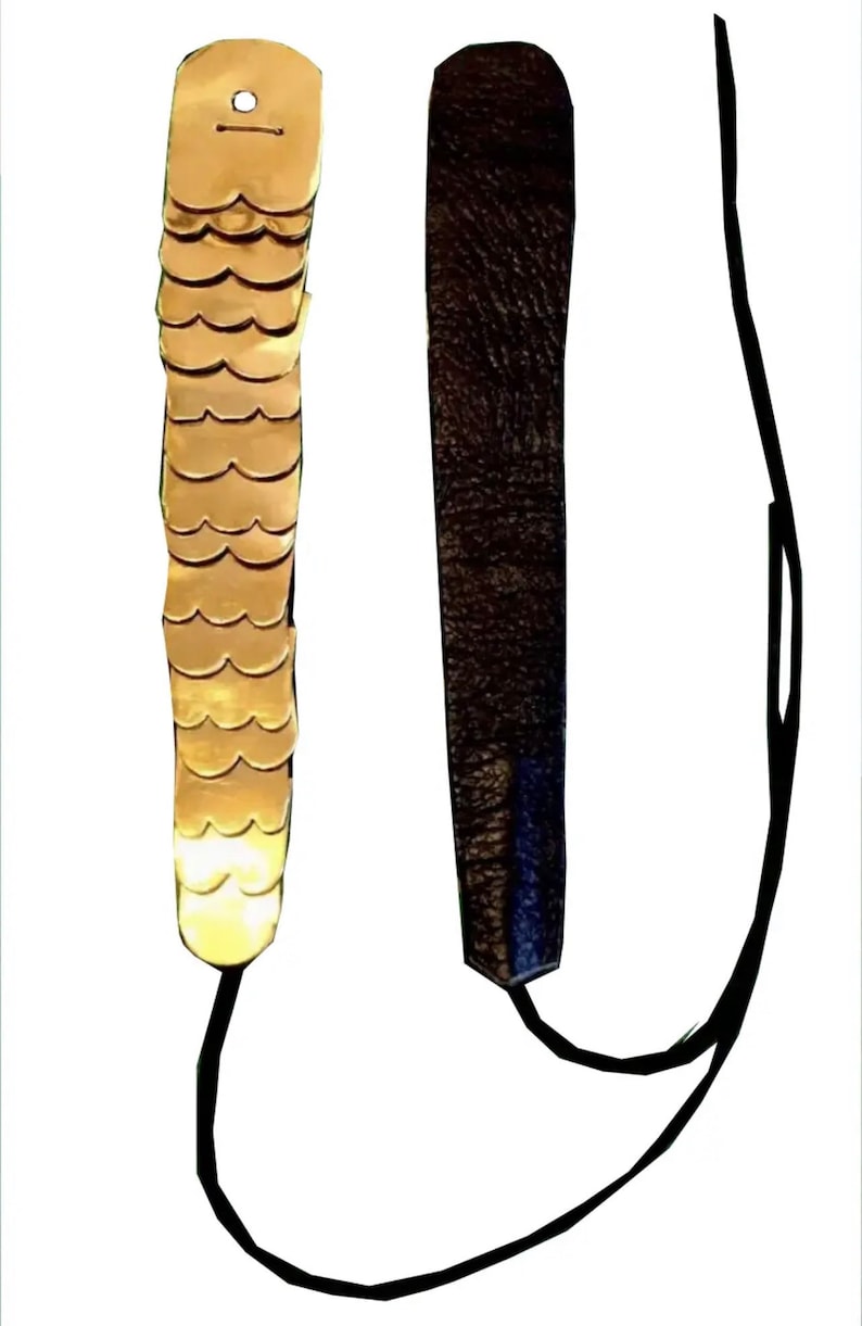 Franch Napoleonic Era Officers Shako Hat Pickelhaube Scales Chain Pair ...