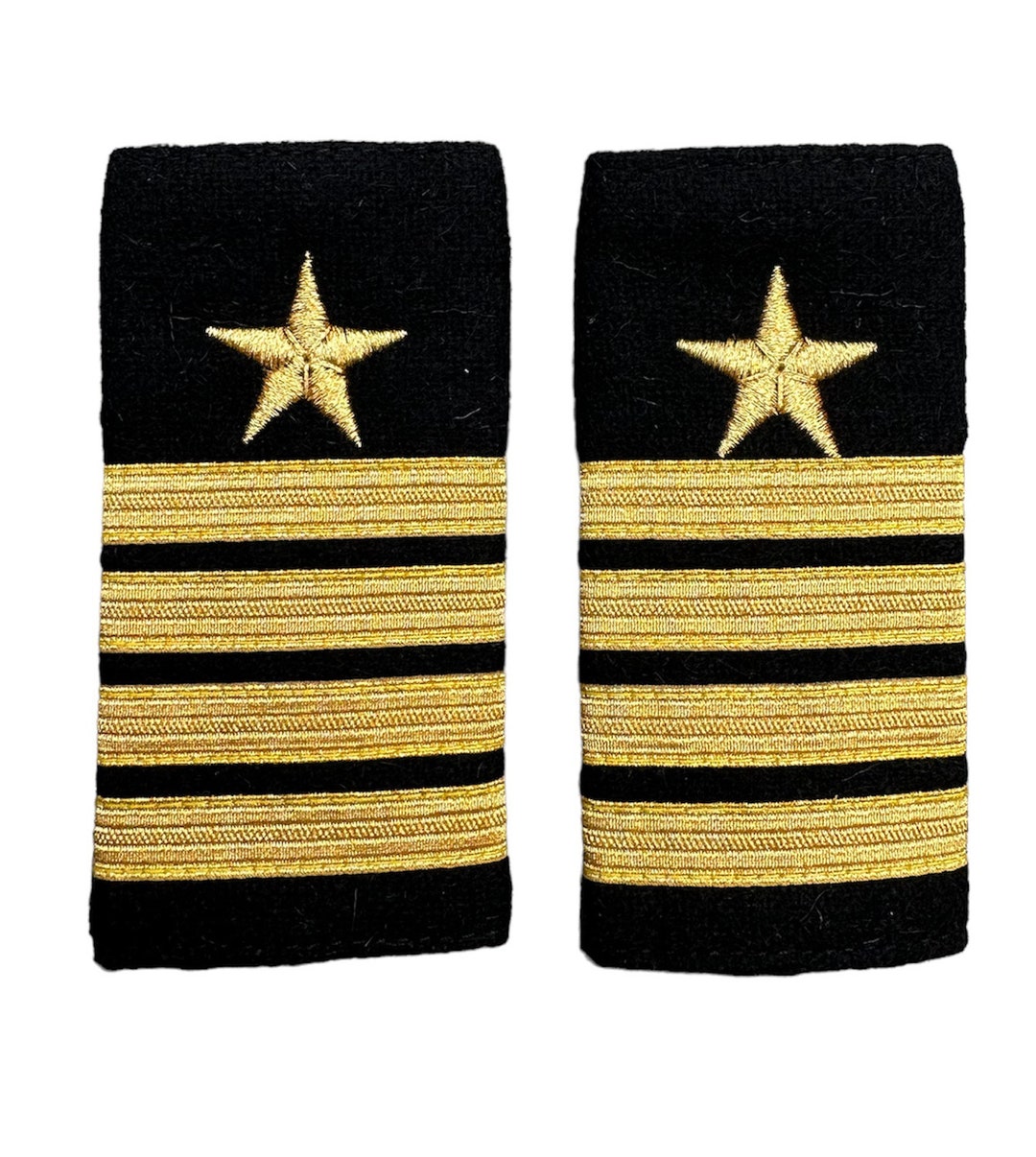 The US Navy CAPTAIN Soft Shoulder Rank Markings Epaulette - Etsy