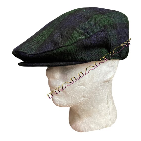 Black Watch Tartan Old Man Style Mans Cap One Size | Etsy