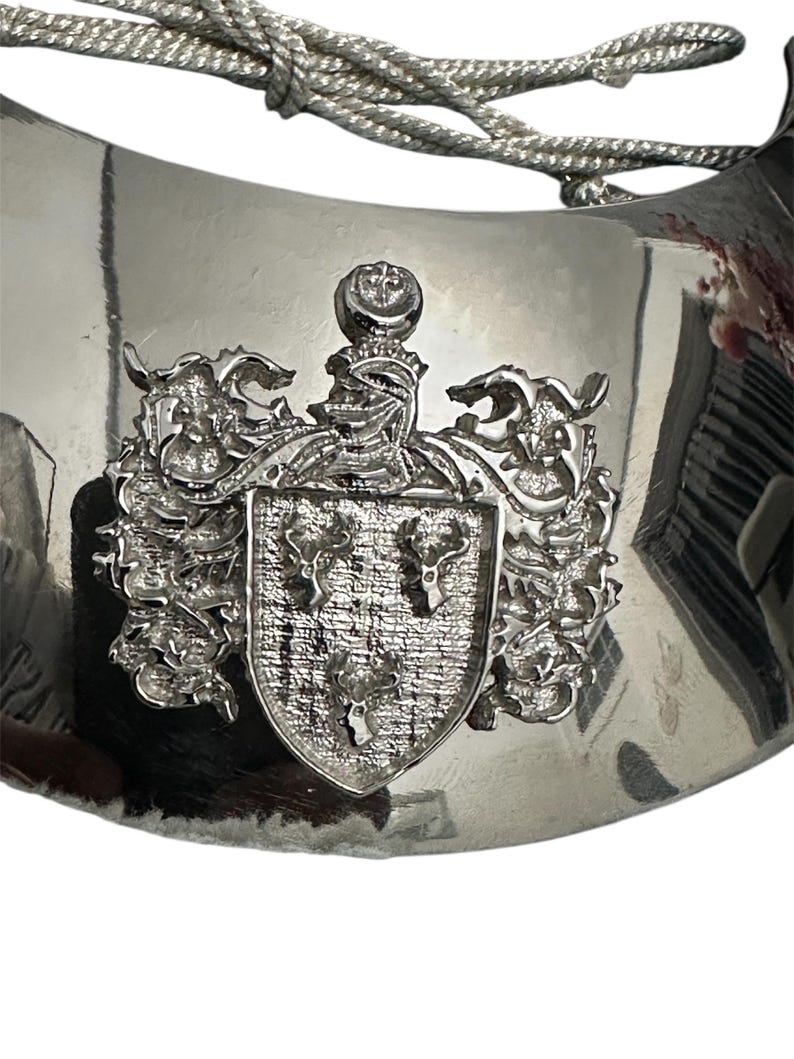 Scotland the Hannah Family Coat of Arms Gorget ( Silver) - Etsy