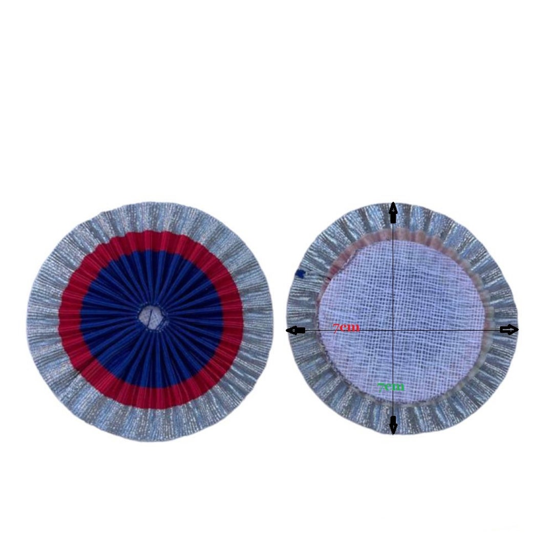 Napoleonic, British Cockade for Troop Hat or Shako Hat silver Red Blue ...