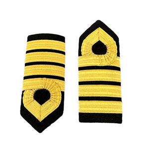 Navy Chief Officer Merchant Hard Shoulder Board Pair - Etsy