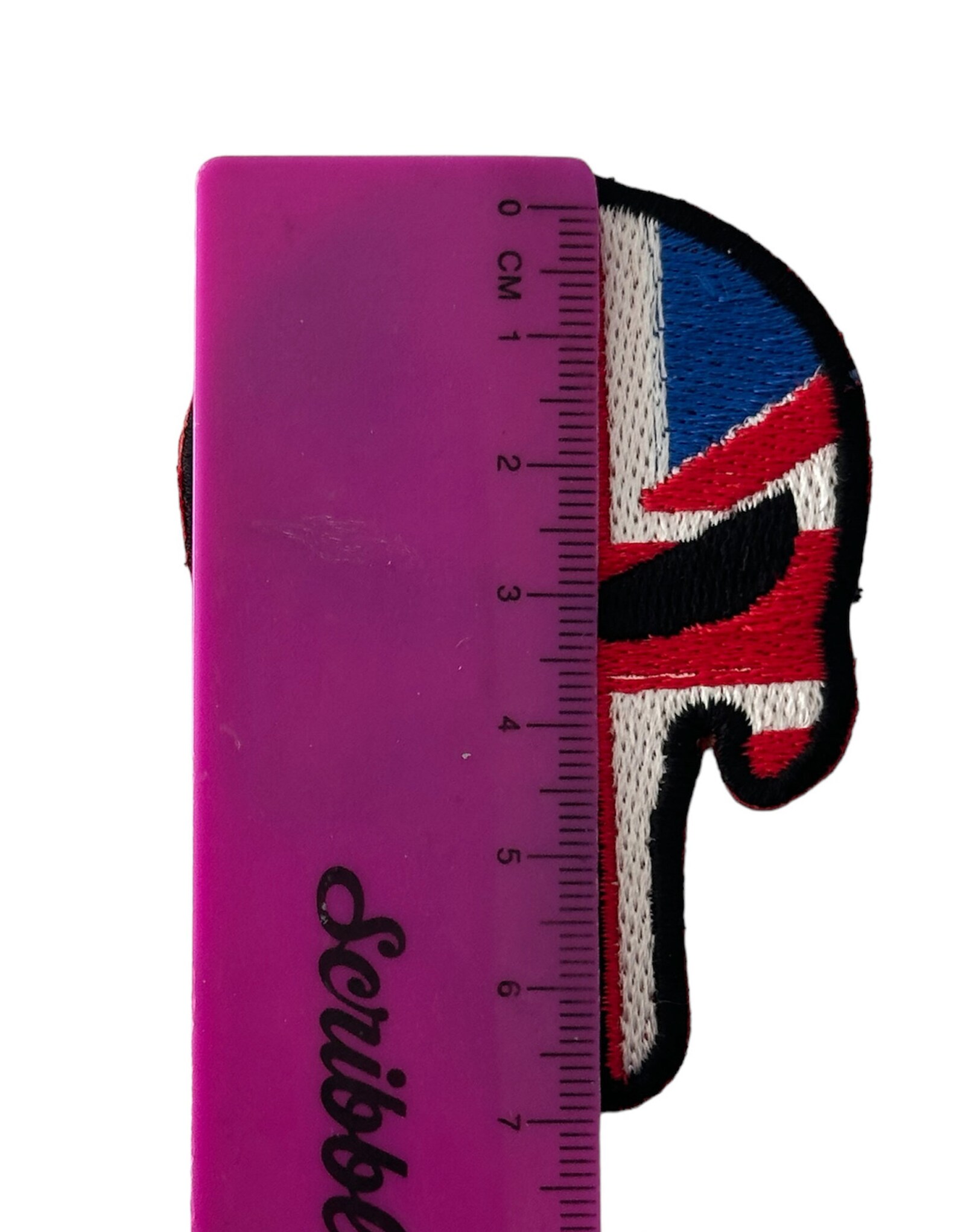 British Skull Flag Embroidery Ironed Patch/badge - Etsy
