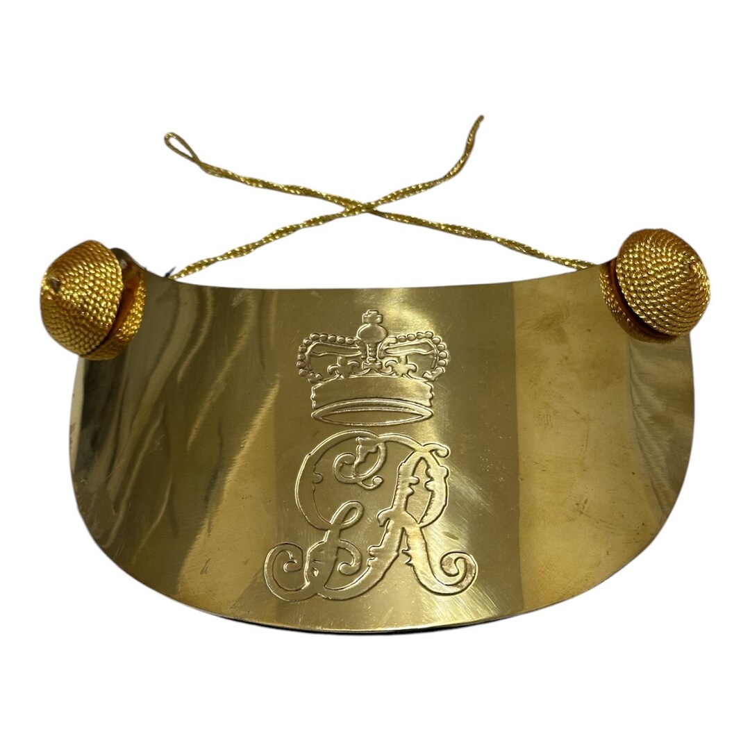 Royal GR Cipher Crown Gorget - Etsy