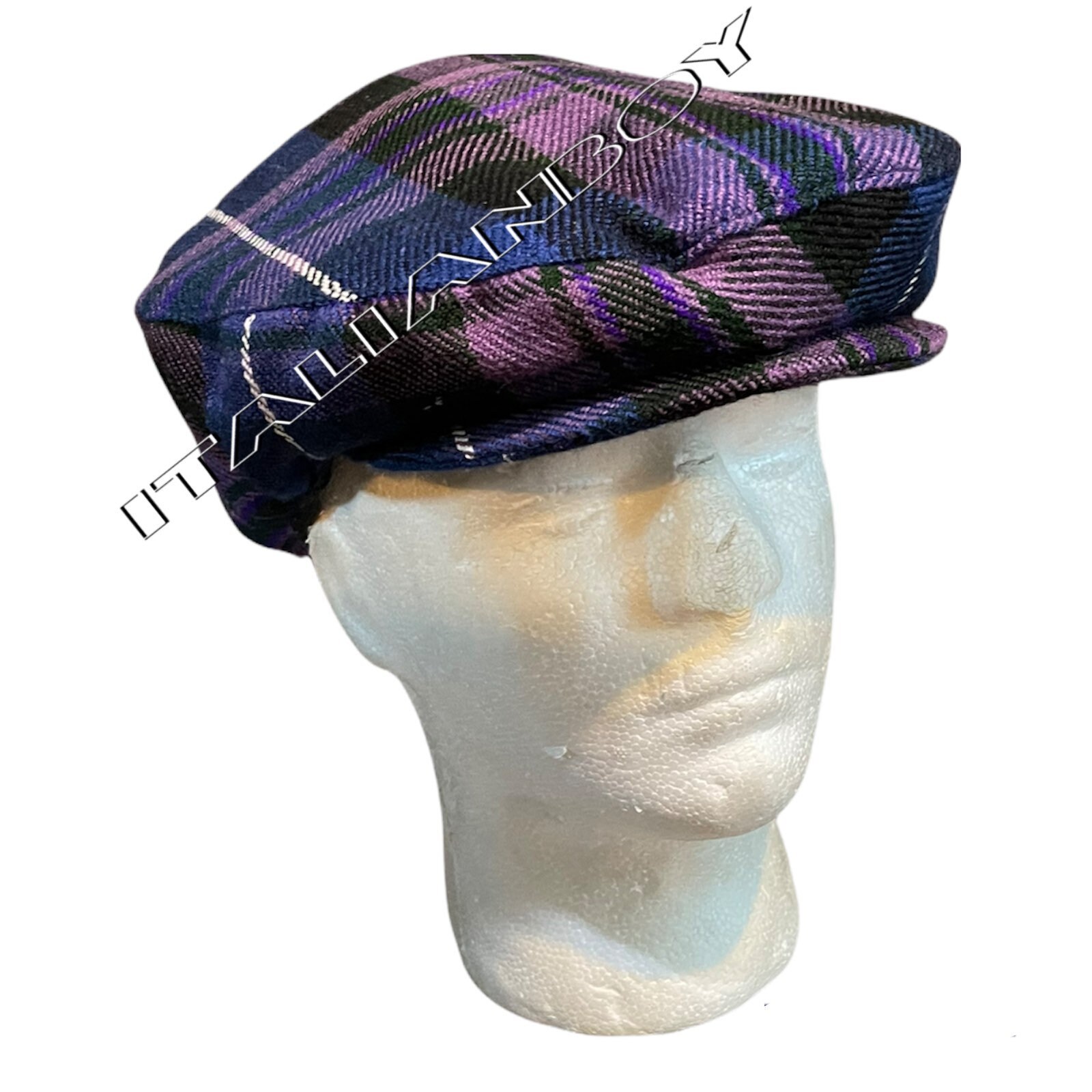 Pride of Scotland Tartan Vintage Scottish Flat Cap / | Etsy