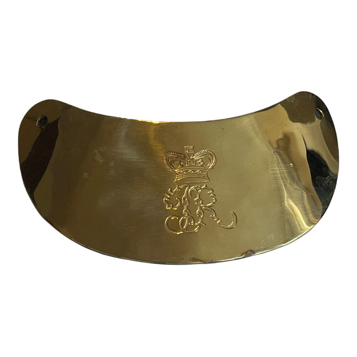 Royal GR Cipher Crown Gorget - Etsy