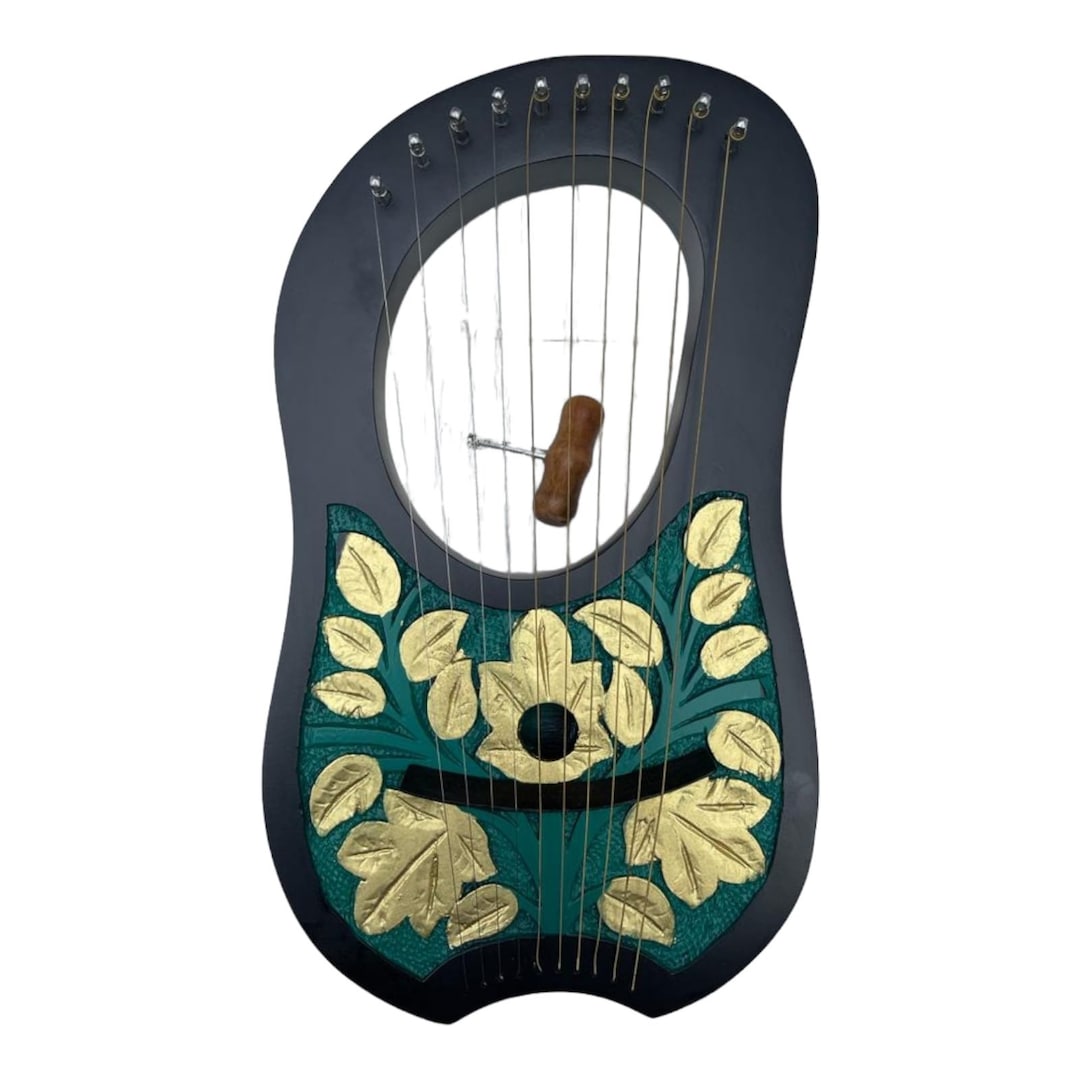 10 String Liya Harp With Carry Case and Tuning Key - Etsy