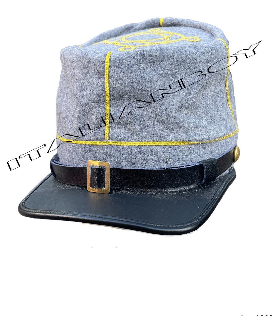 U S CIVIL WAR CS Lieutenant Kepi Hat - Etsy