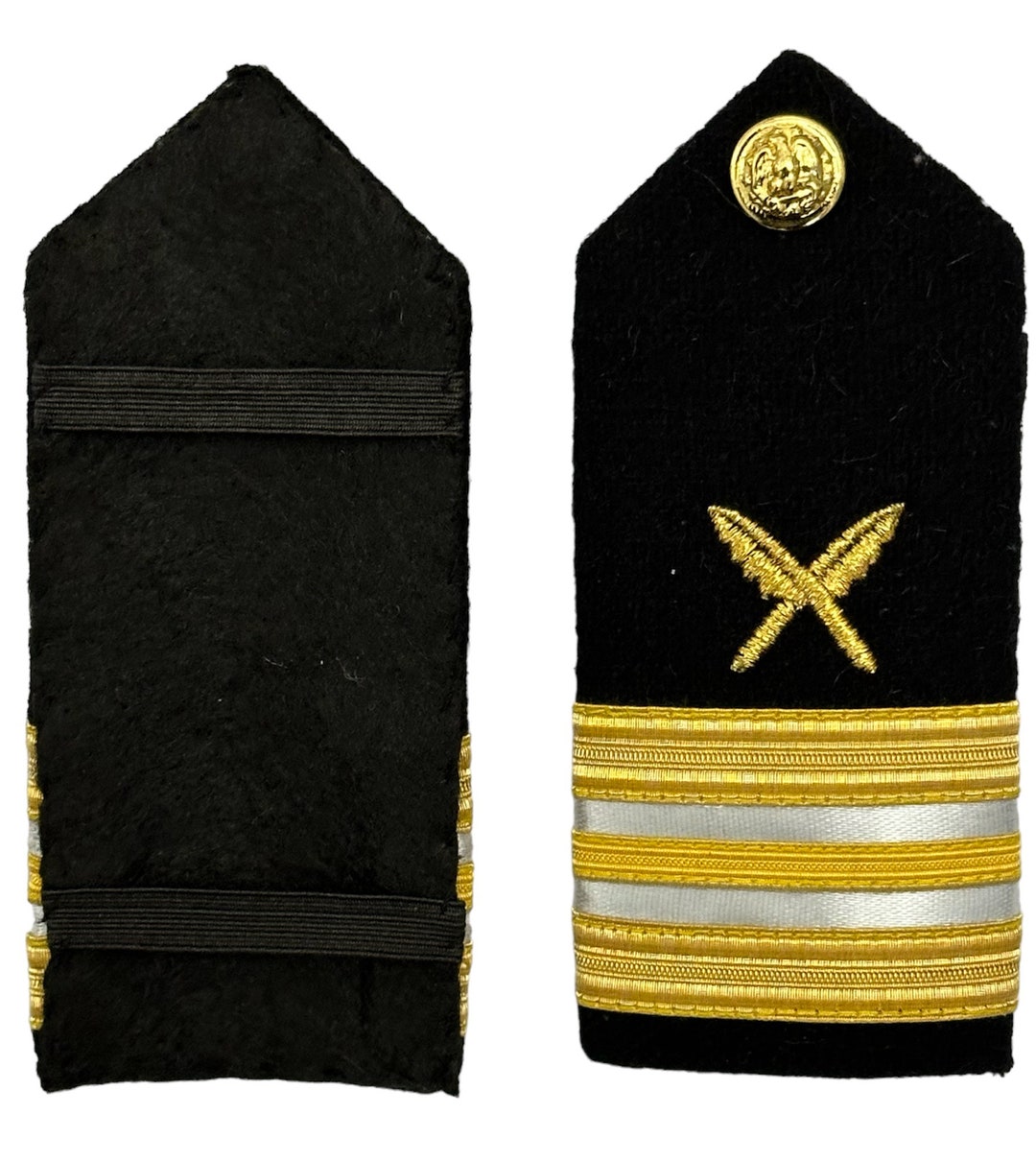 The US Navy Ships Clerk Shoulder Board With Two and a Half Bars Pair - Etsy