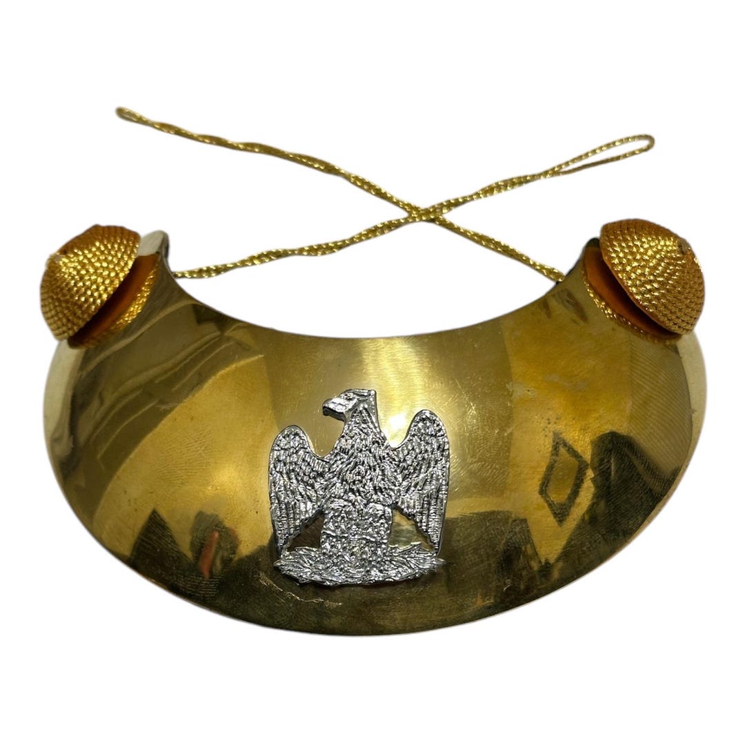 The French Officer Collar Gorget From the 1850-1852 Napoleonic - Etsy