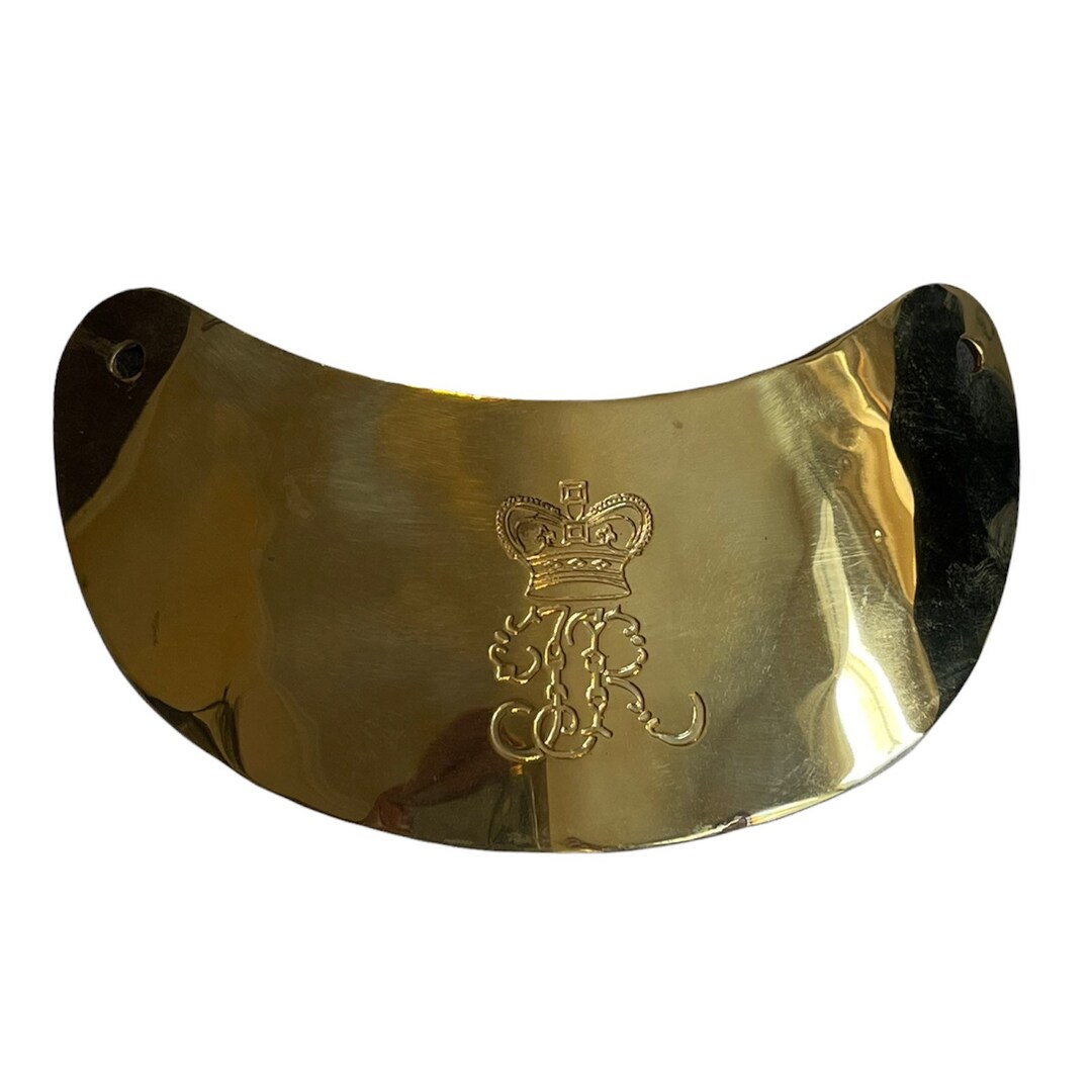Royal GR Cipher Crown Gorget - Etsy