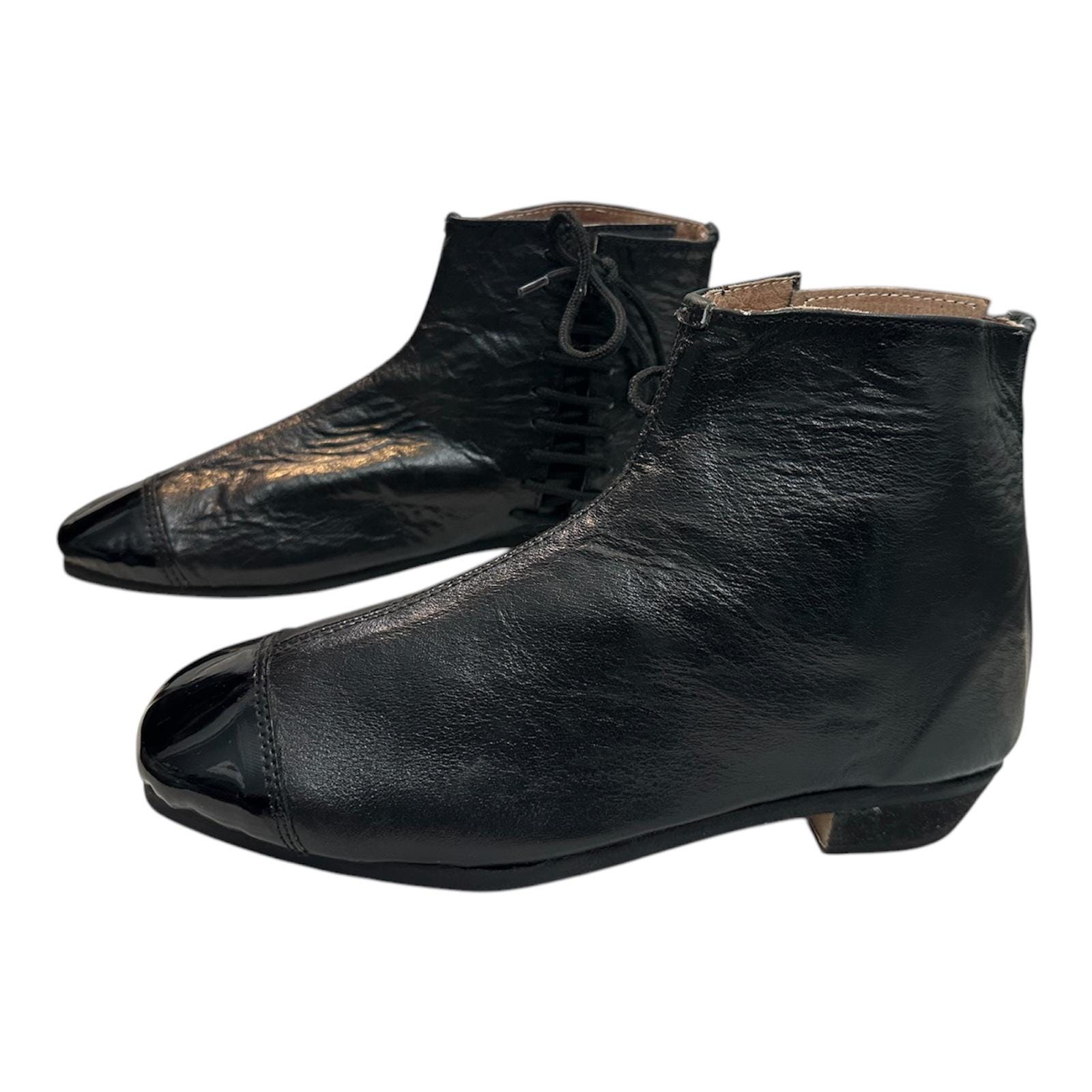 Victorian Civil War 1860's Woman's Balmoral Shoes - Etsy