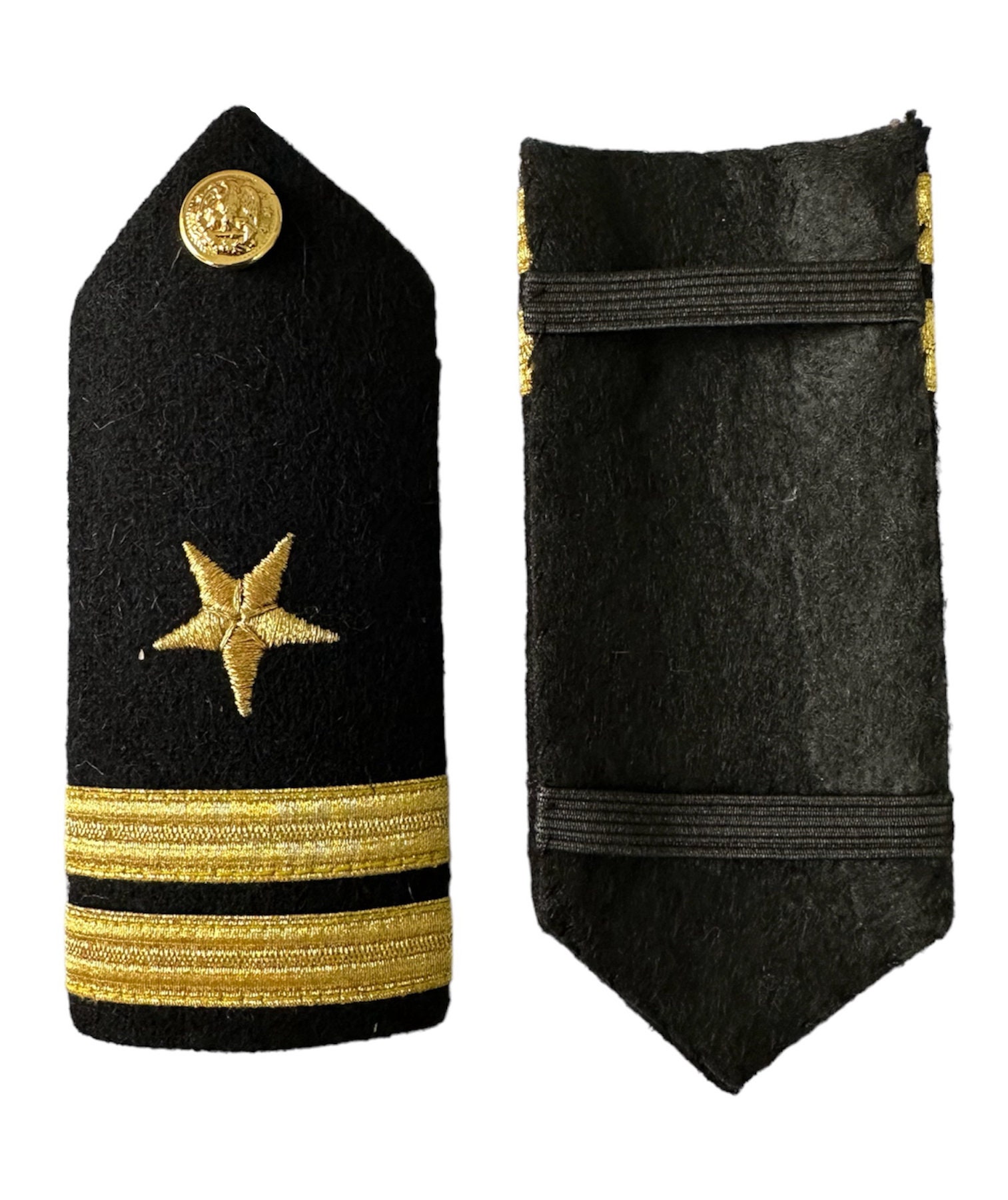 US Navy Lieutenant Rank Hard Shoulder Boards Pair - Etsy