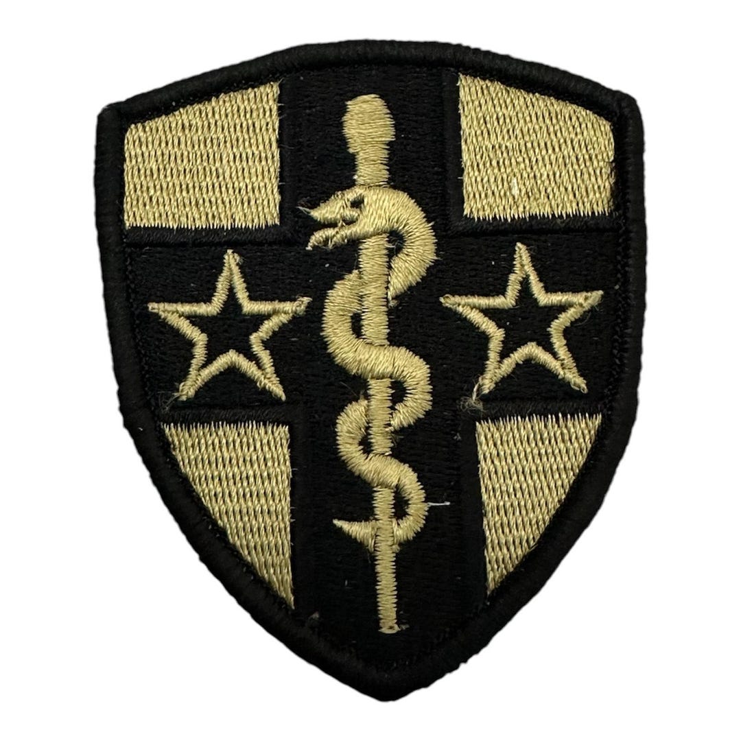 U.S. Army Reserve Medical Command Patch is an Embroidered, Iron-on ...