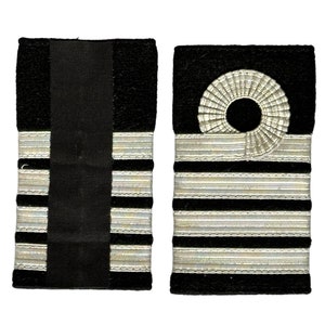 The Army VNMC (vietnam Military Corps) Rank Silver Captain Slip-on ...