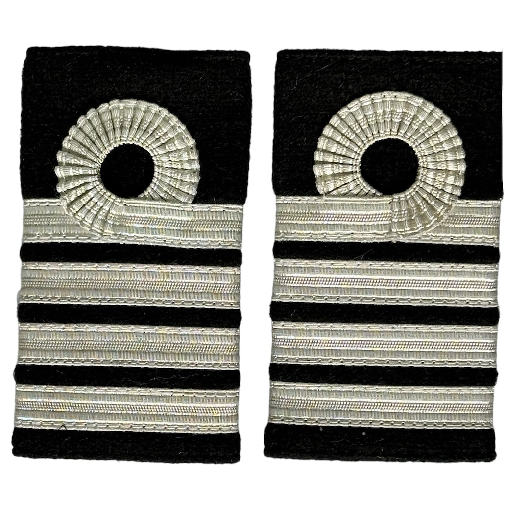 The Army VNMC (vietnam Military Corps) Rank Silver Captain Slip-on ...