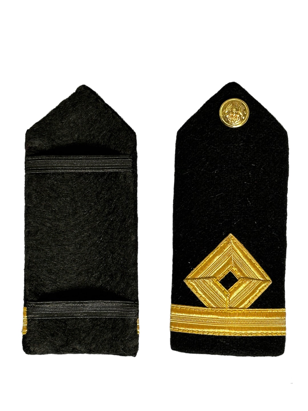 The US Navy Merchant Third Officer - Third Mate Epaulette Pair - Etsy