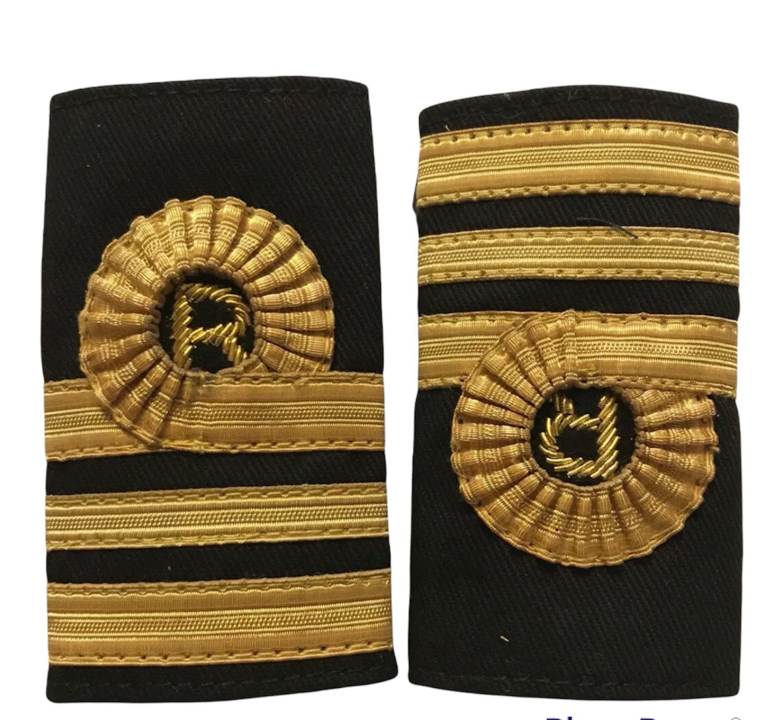 Royal Naval Reserve Epaulettes Commander Facing Pair - Etsy UK
