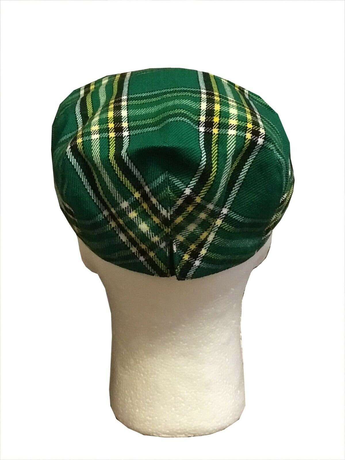 IRISH GREEN Tartan Flat Cap/ Gentlemens hat | Etsy