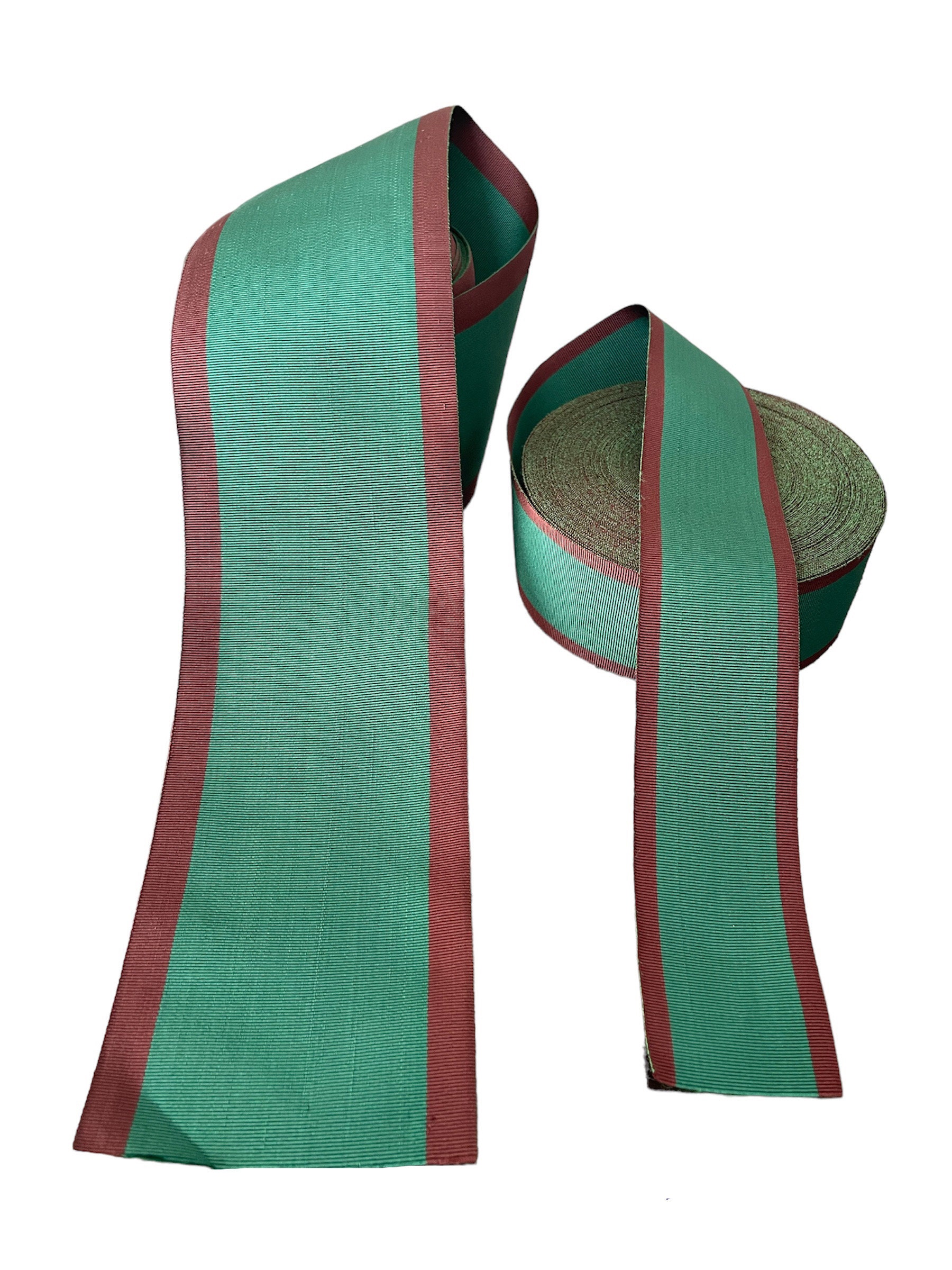 Masonic Regalia Green Ribbon With a Distinguished Burgundy Line Size ...