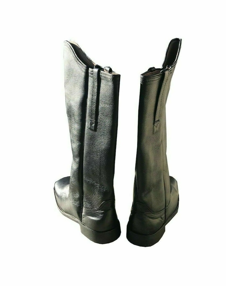Civil War Knee Guard Cavalry Boots/shoes Fully Handmade - Etsy