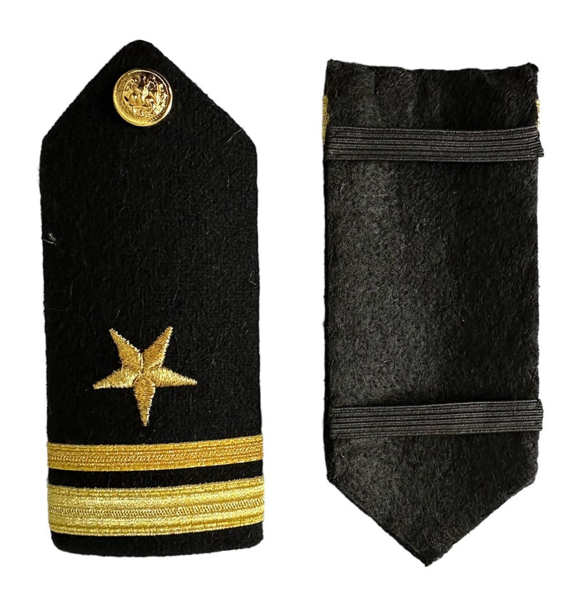 US Navy Lieutenant Junior Grade Shoulder Boards Pair - Etsy