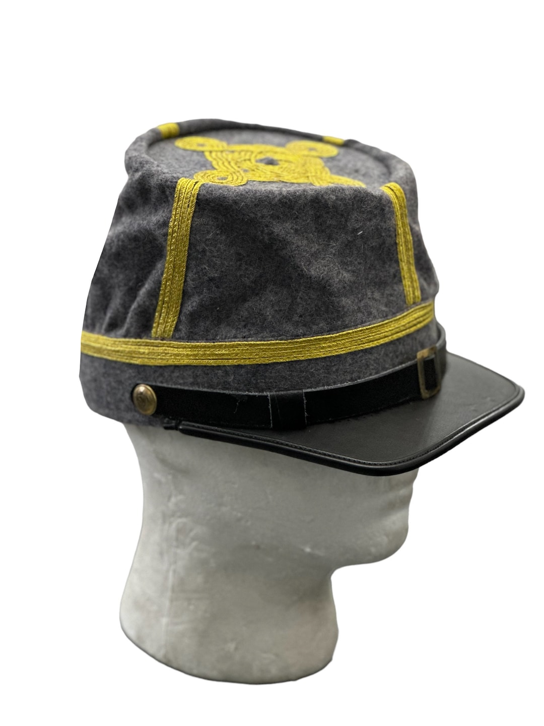 U.S Union Civil War ACW Confederate Cavalry Generals Kepi Hat - Etsy