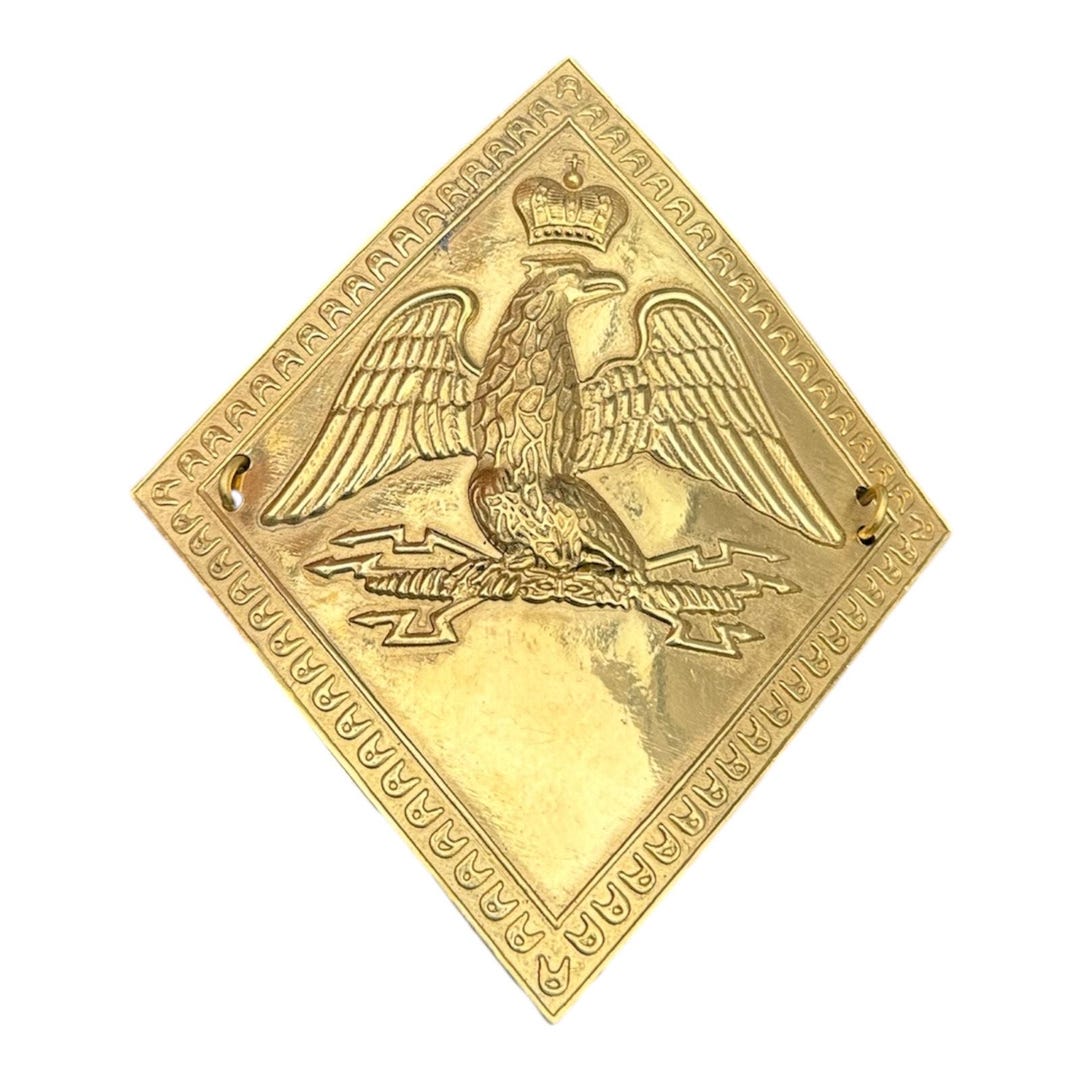 The French 1806 Pattern Diamond Shako Plate - Etsy