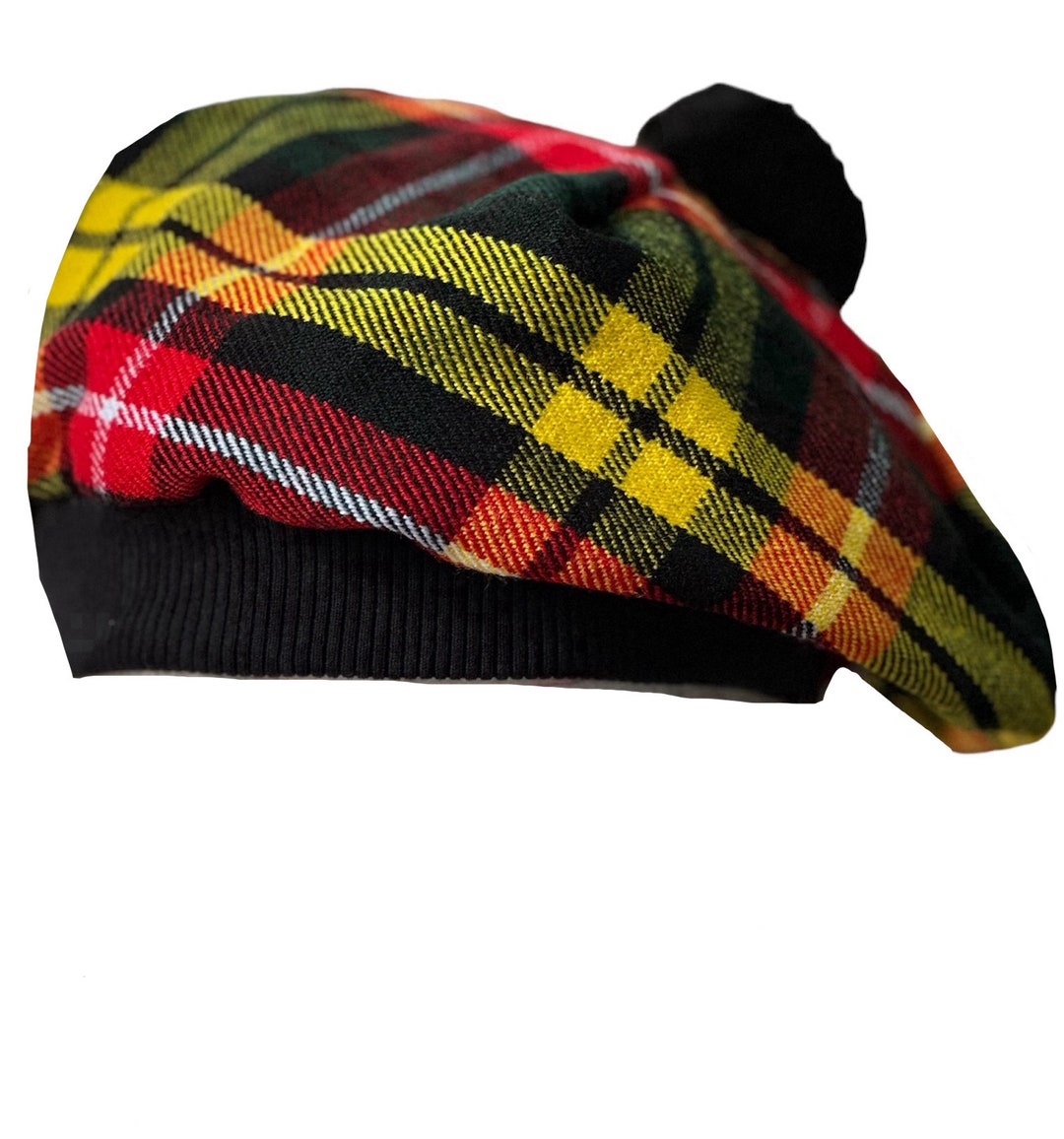 The Buchanan Tartan Shanter Tammy Hat Free Size (art Cod J3) - Etsy
