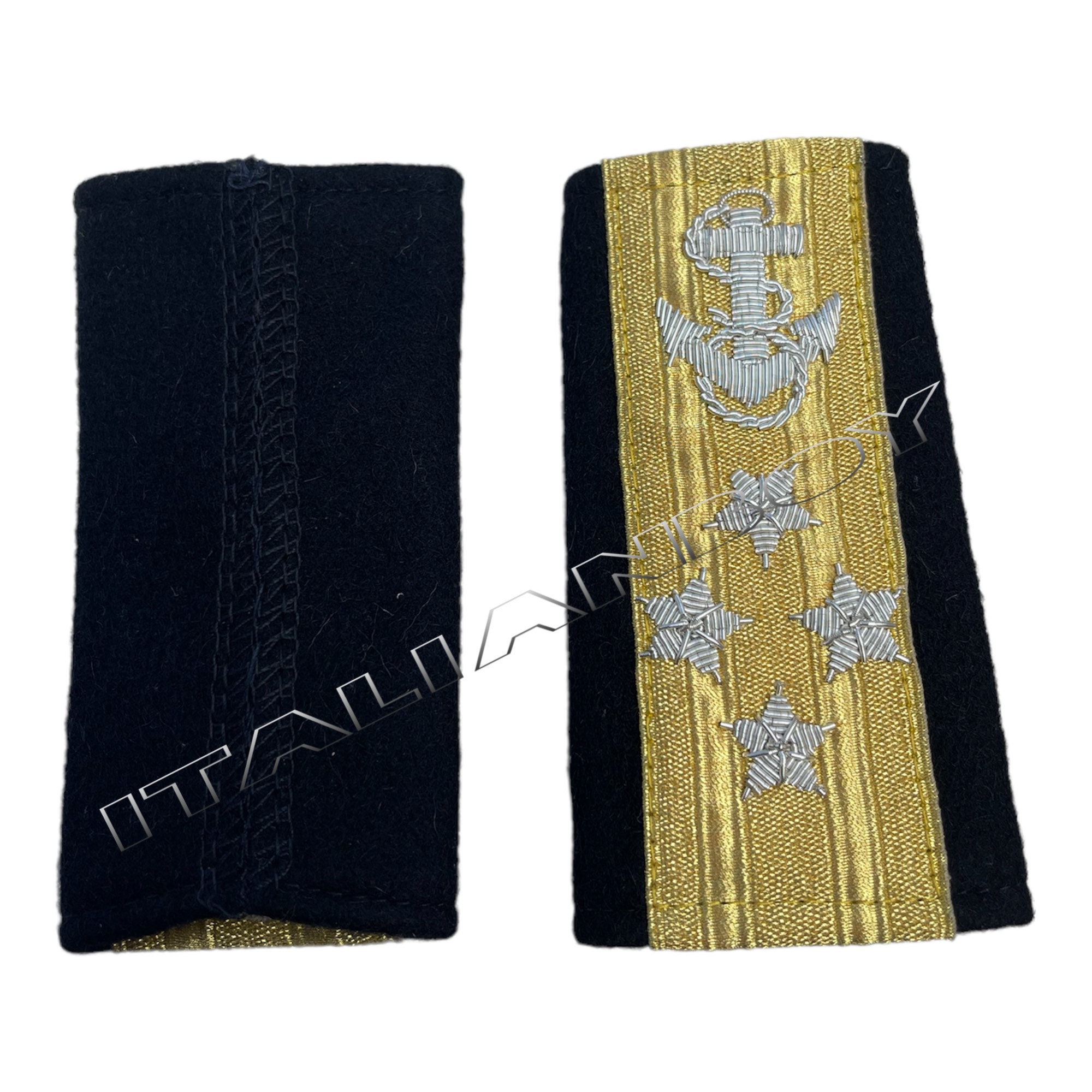 New US Navy Soft SHOULDER BOARDS 4 Stars Admiral Pair - Etsy