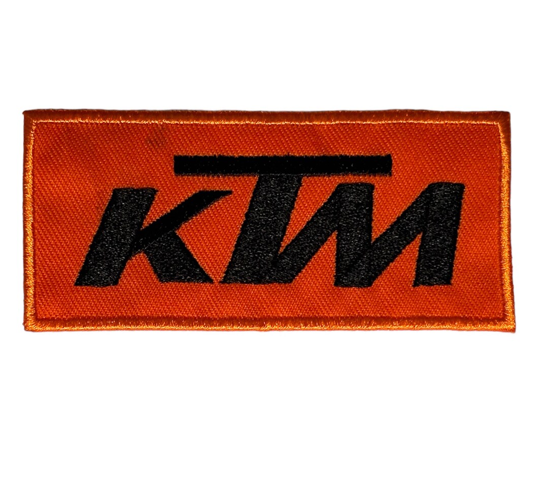 KTM Embroidery Ironed Patch/badge - Etsy