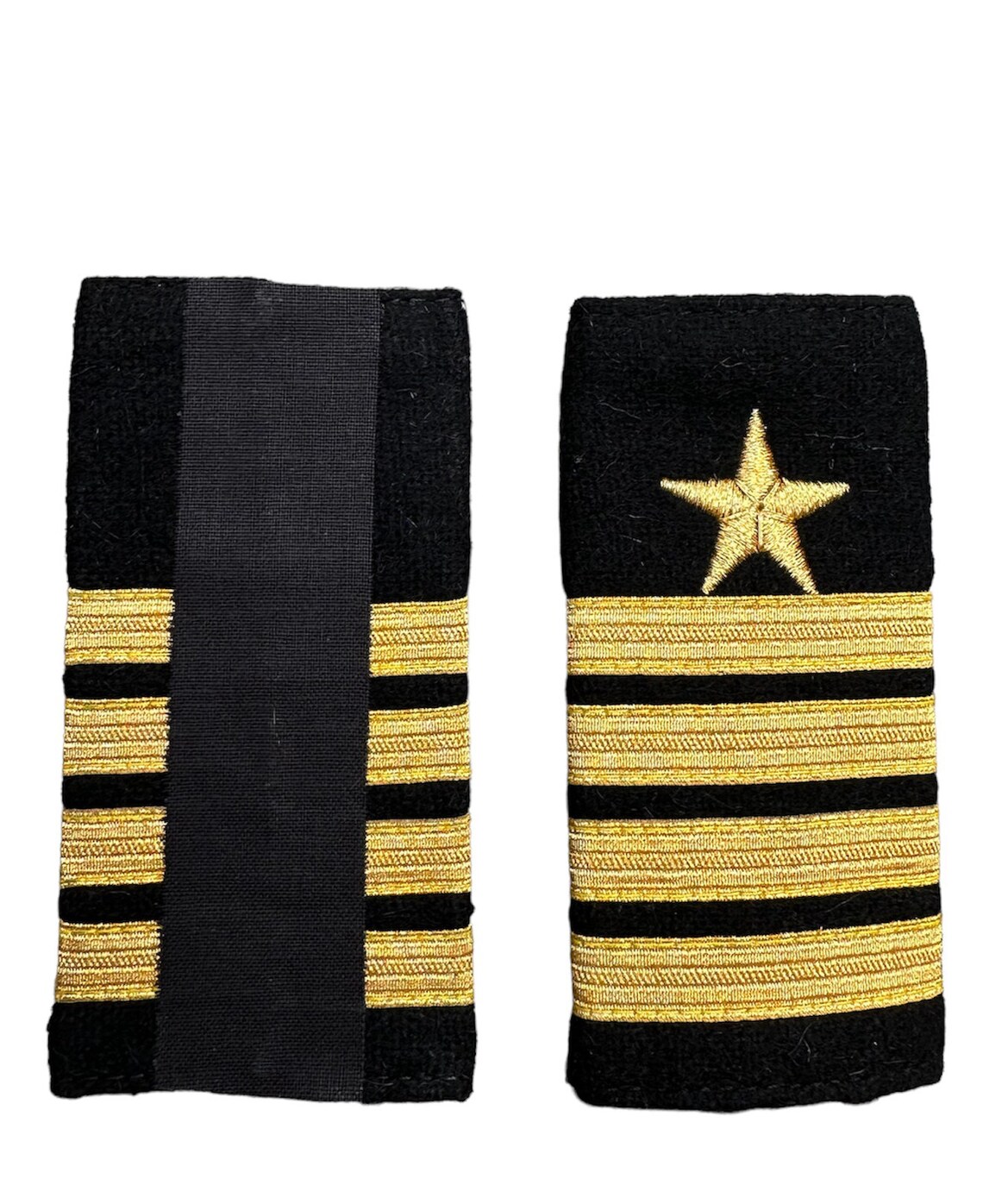 The US Navy CAPTAIN Soft Shoulder Rank Markings Epaulette - Etsy