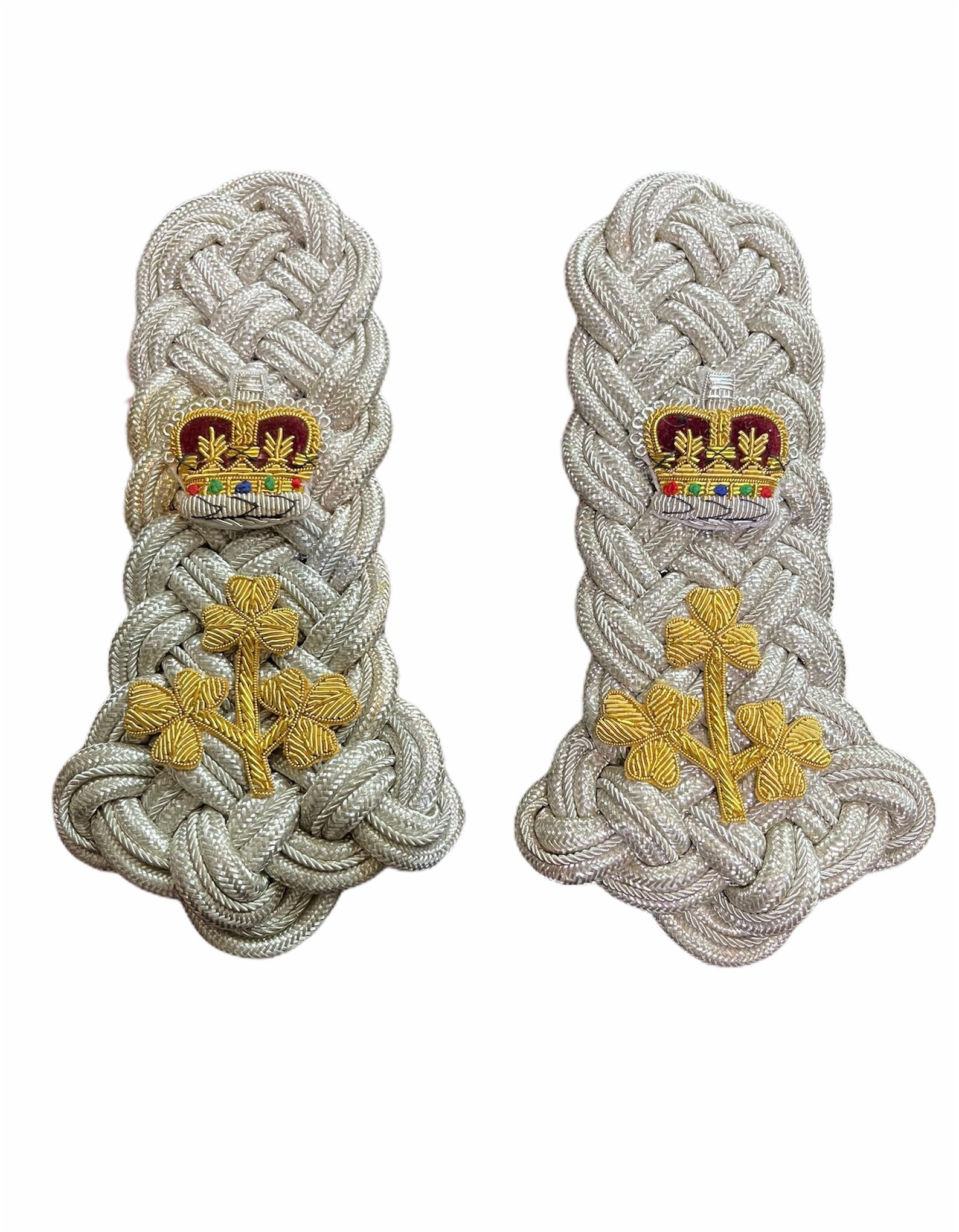 IRISH LORD LIEUTENANT Shoulder Boards Cords Epaulette | Etsy