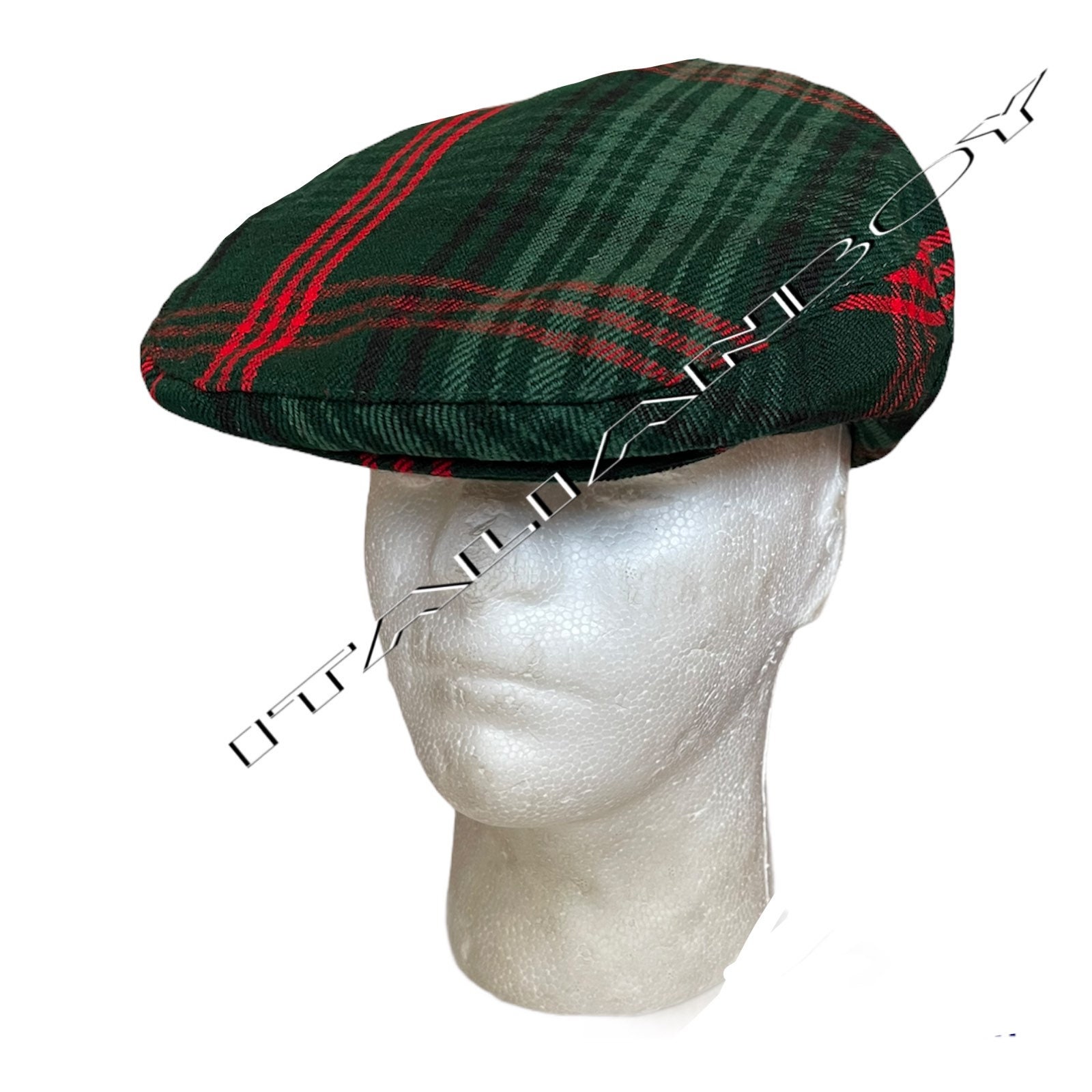 Ross Hunting Tartan Old Man Style Mans Cap : Size Free | Etsy