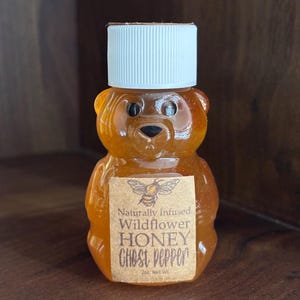 Mini 2oz Honey Bear-22 Flavors to Choose From, Tiny Honey Bear Gift ...