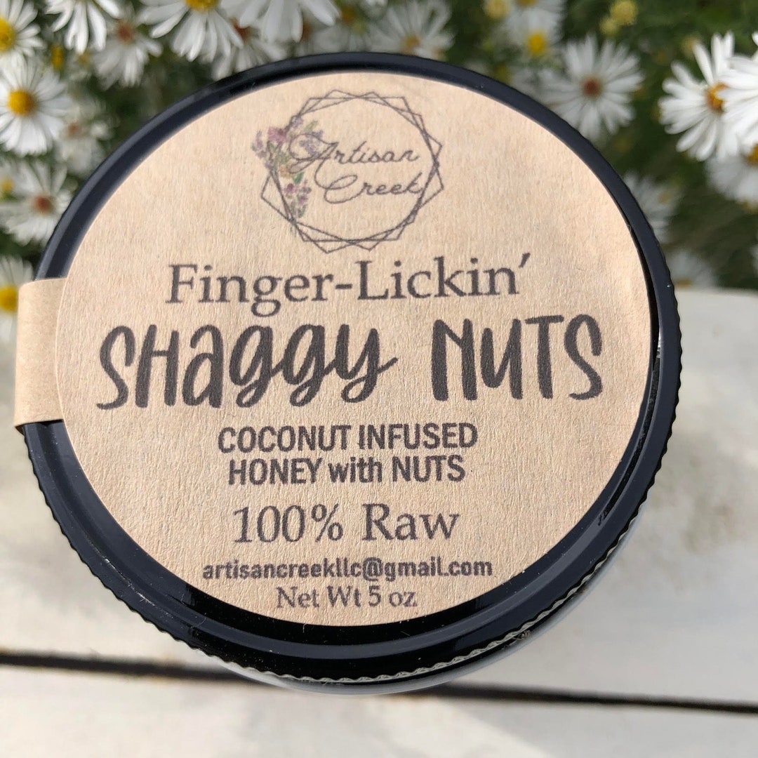 SHAGGY NUTS - Coconut Finger Lickin Nuts & Honey, Infused Honey and ...