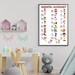 Mindful Alphabet Poster, Alphabet Poster, Mindful Poster, Playroom ...