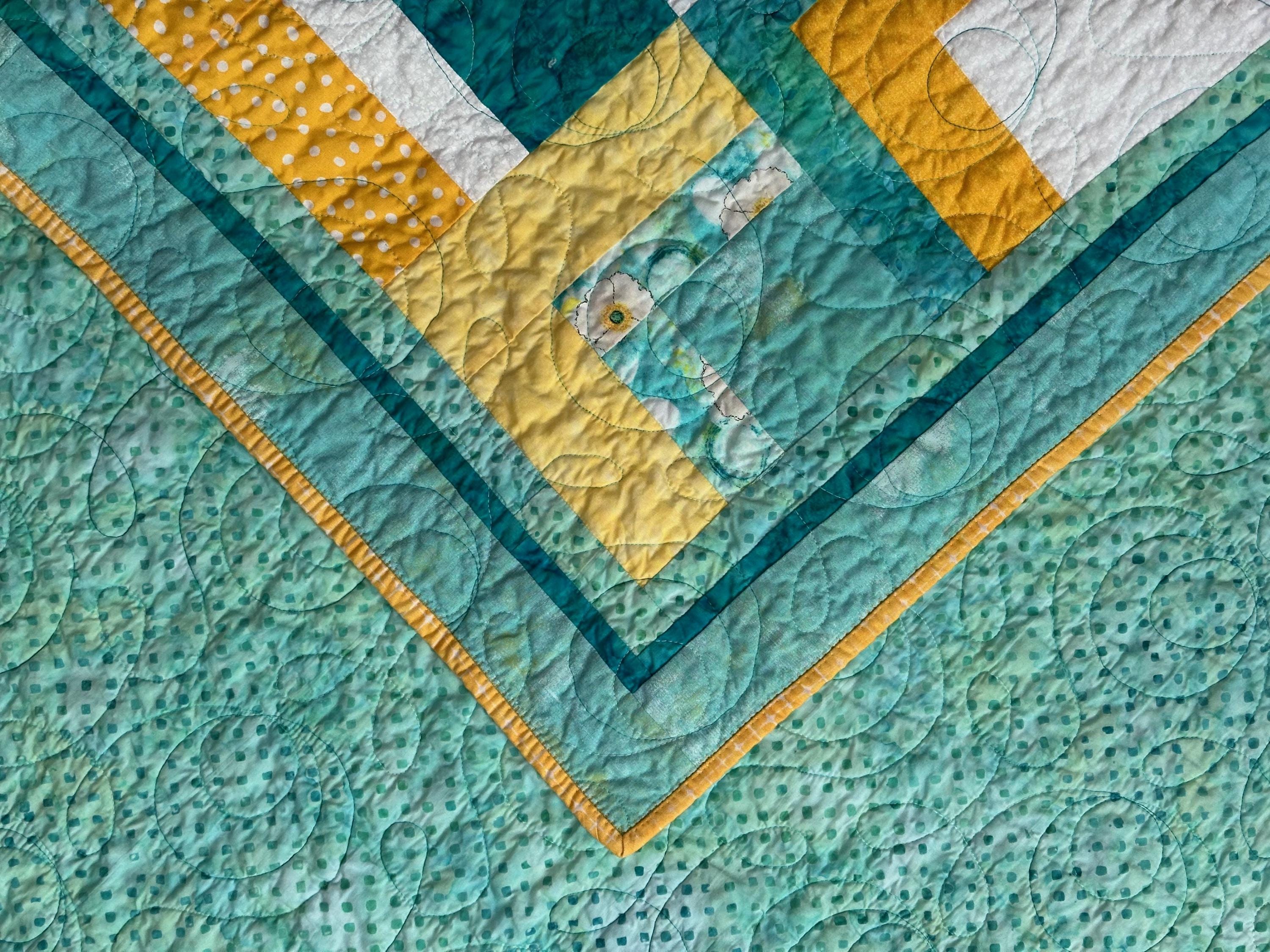 Lotsa Dots Quilted Throw - Etsy