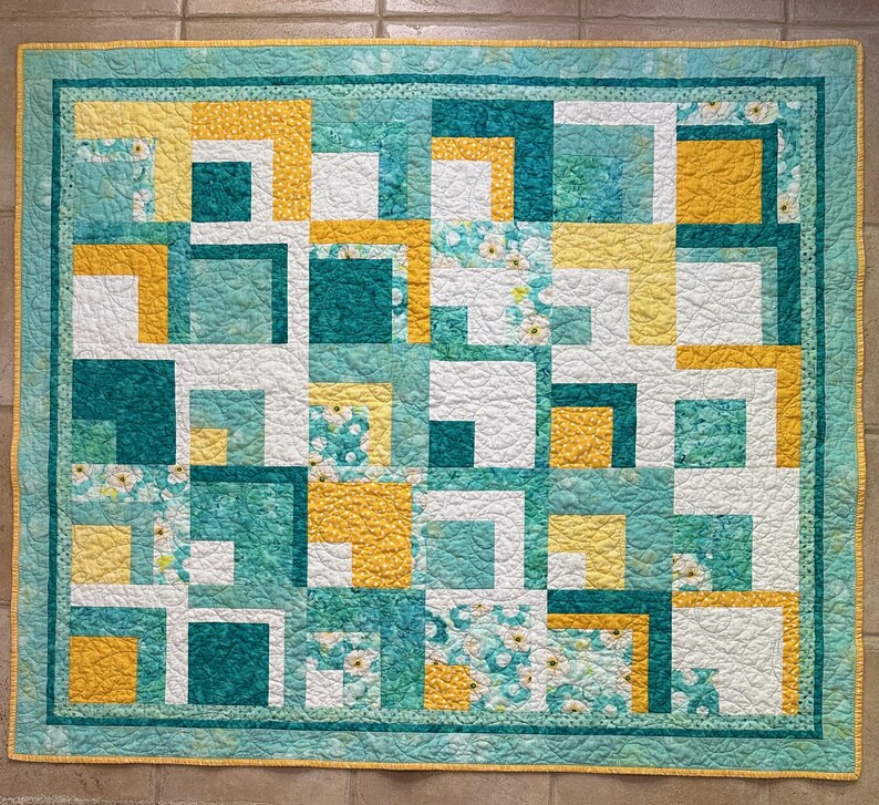 Lotsa Dots Quilted Throw - Etsy