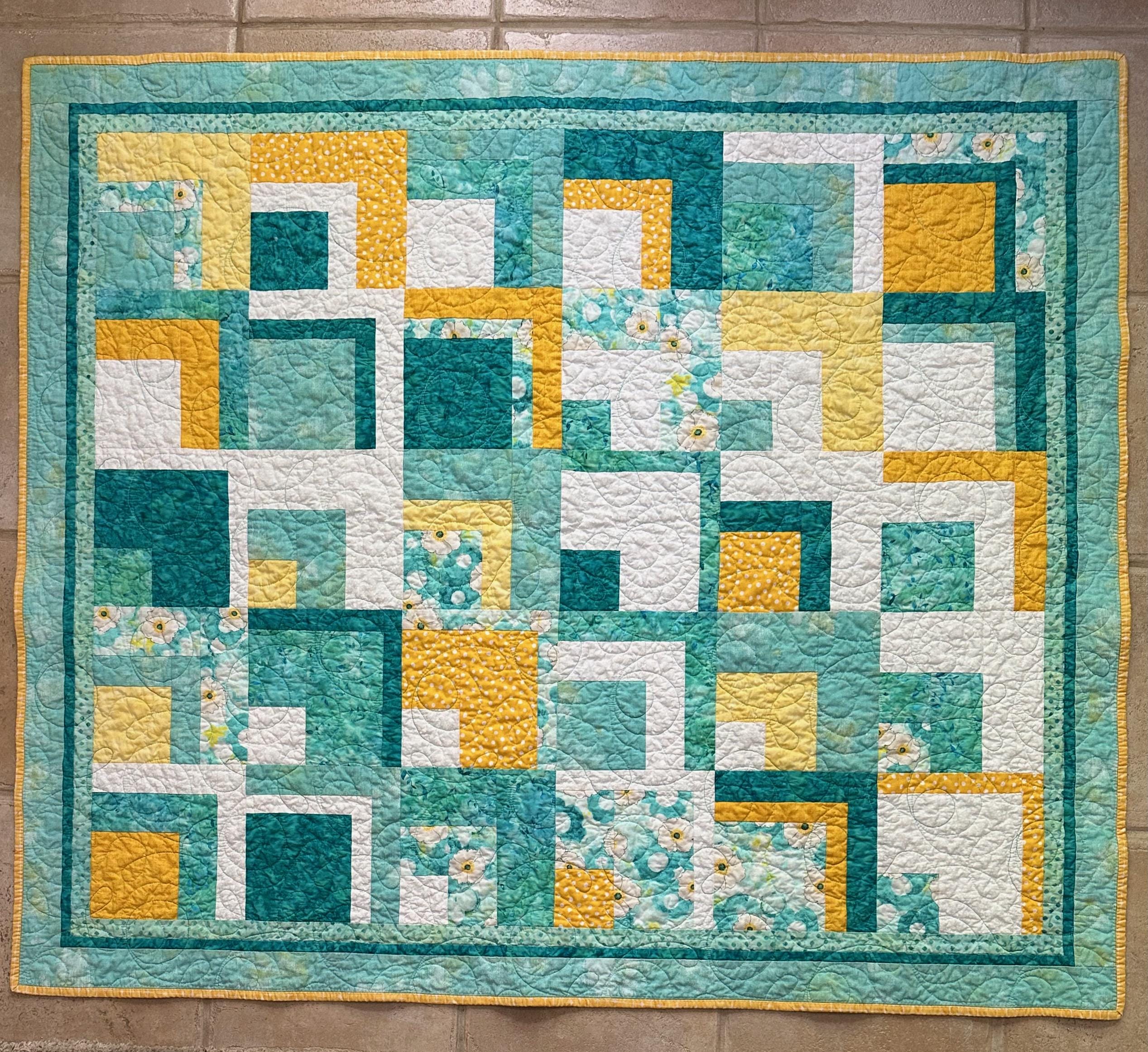 Lotsa Dots Quilted Throw - Etsy