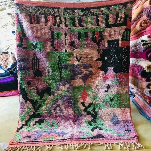 Moroccan Rag Rug - Etsy