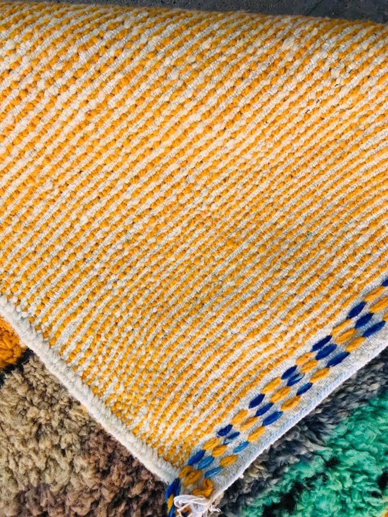 5x8 Rug Luxury Rug Gold Rug Hand Made Rug Colorful Rug - Etsy