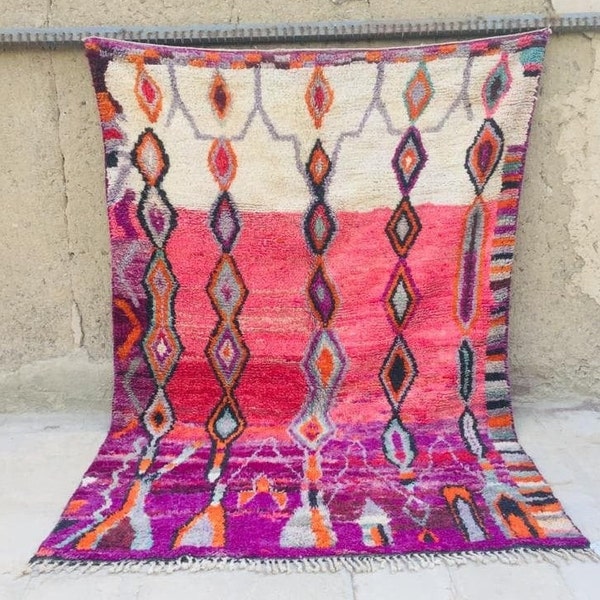 Pink Moroccan Rug - Etsy