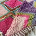 Custom Soft Moroccan Rug , Pink Moroccan Rug, Rainbow Rug, Large ...