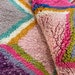 Custom Soft Moroccan Rug , Pink Moroccan Rug, Rainbow Rug, Large ...